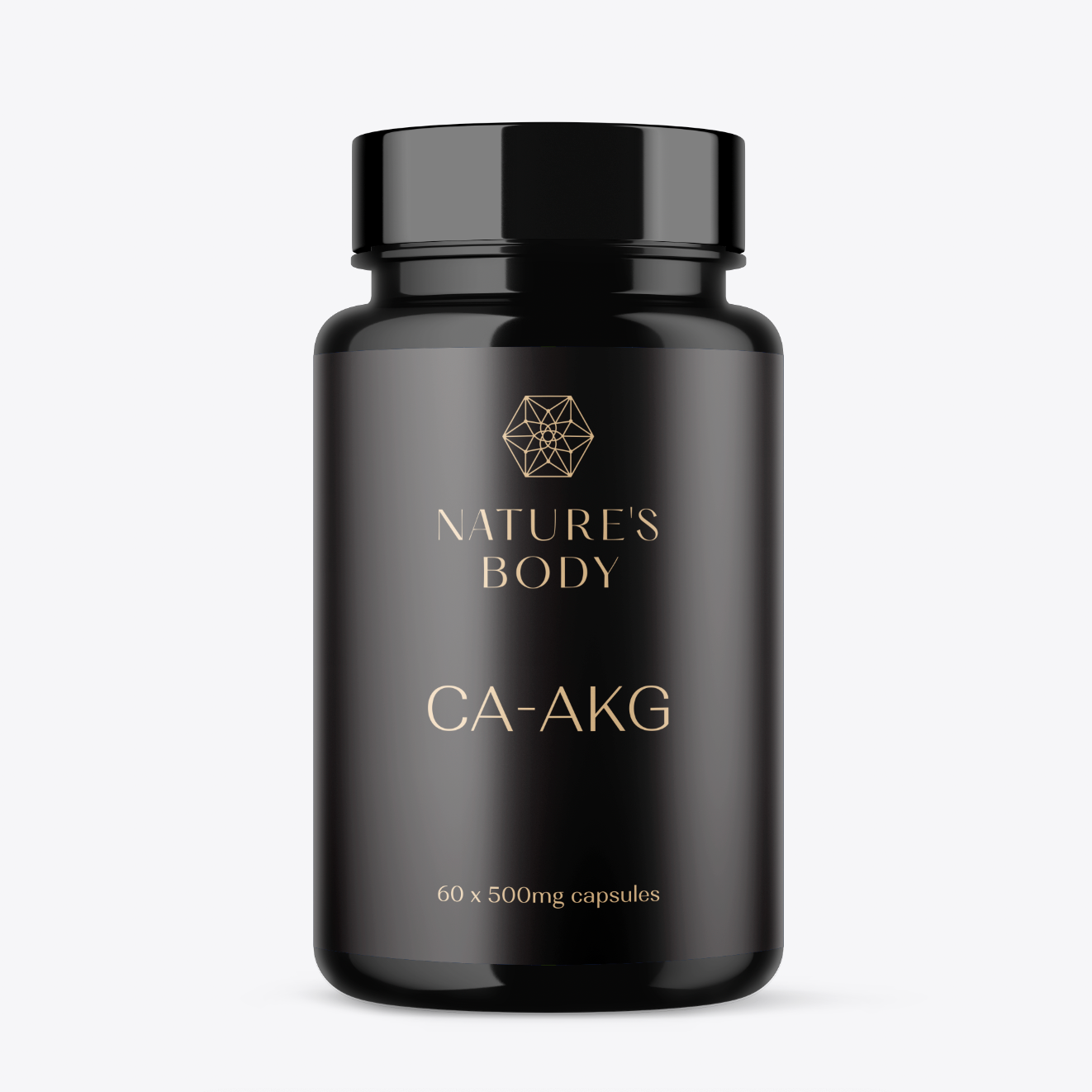 Ca-AKG 500mg 60 Capsules (Calcium Alpha-Ketoglutarate)