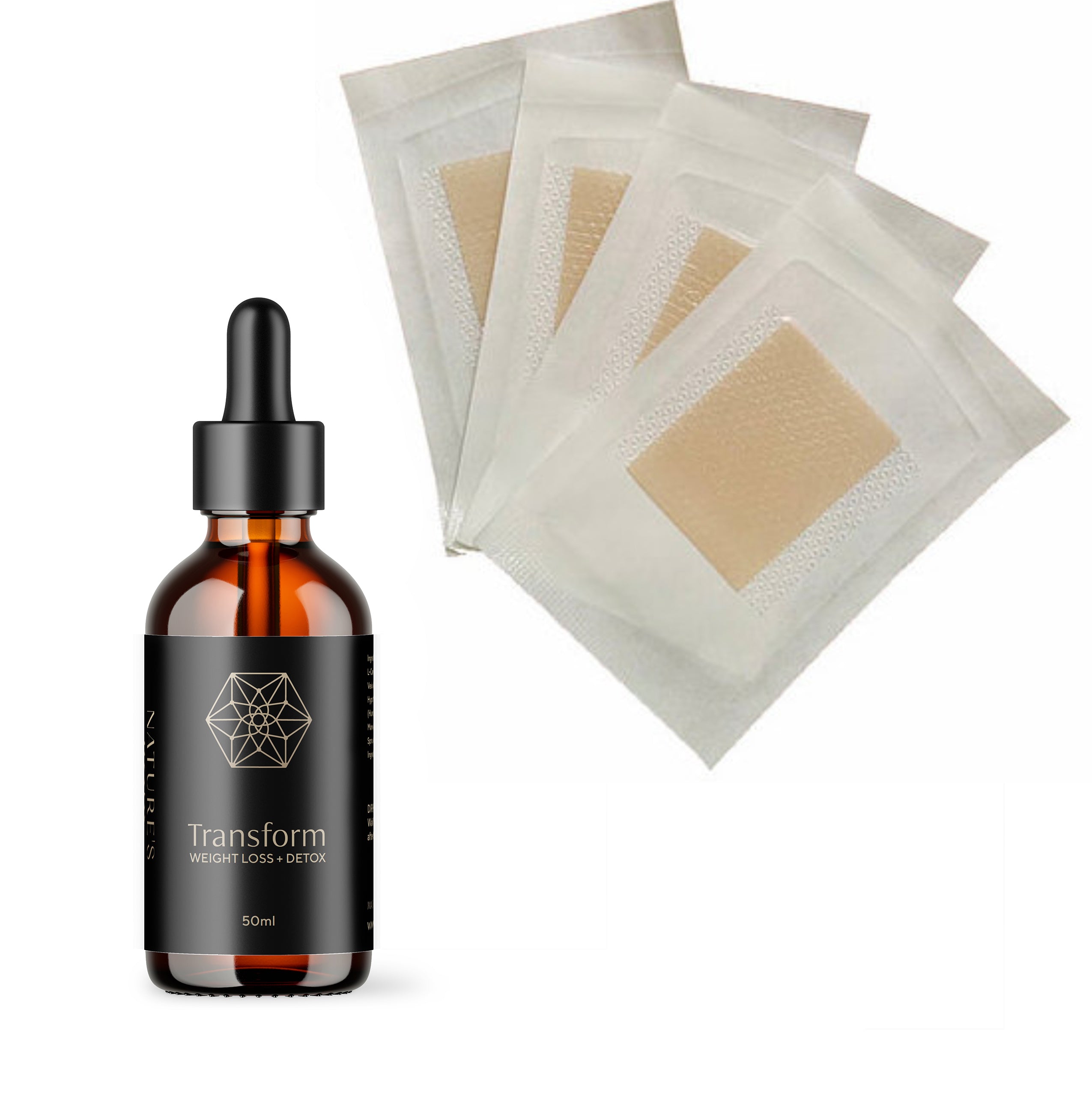 Transform - Slimming, Detox & Metabolism Support Drops & Patches - Sup